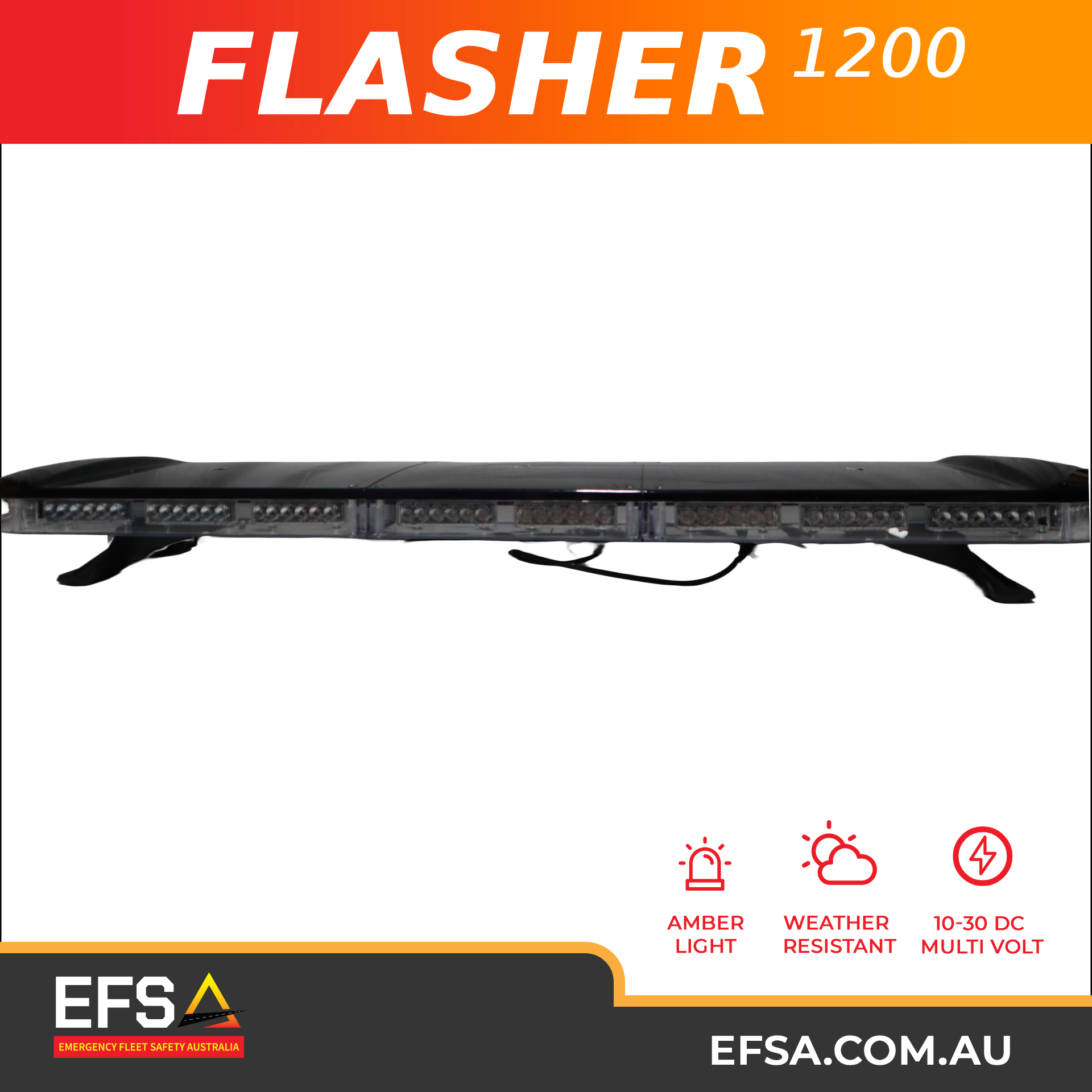 1.2mtr Security Light-bar - Enhanced Visibility and Control